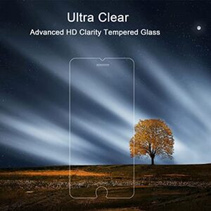 Ailun Glass Screen Protector for iPhone SE 2022 3rd Generation, [3Pack] Case Friendly Tempered Glass