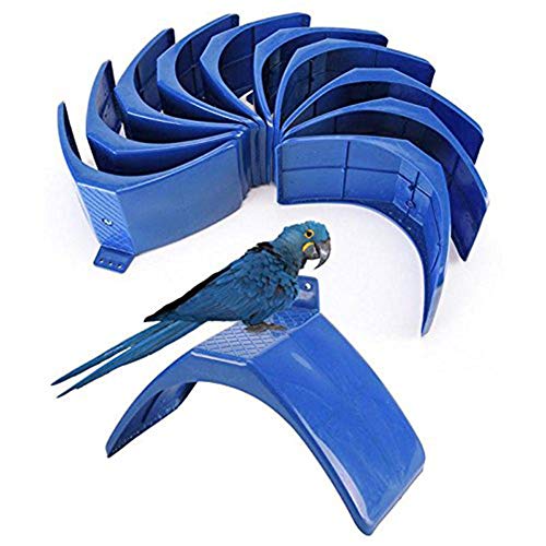 Gigicloud 1pcs Dove Rest Stand Frame Pigeon Perches Roost Dwelling Supplies Lightweight Portable Plastic Bird Perch Bird Dwelling Stand Rest Stand Frame for Pigeons Breeding