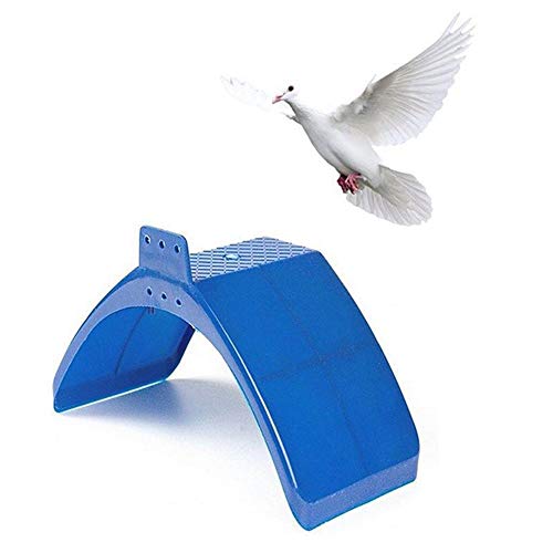 Gigicloud 1pcs Dove Rest Stand Frame Pigeon Perches Roost Dwelling Supplies Lightweight Portable Plastic Bird Perch Bird Dwelling Stand Rest Stand Frame for Pigeons Breeding