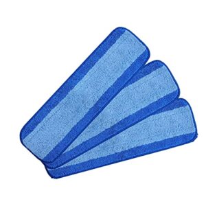 conpus 3pack microfiber cleaning pad for bona spray mop multi-surface floor mop hardwood laminate floor bona replacement mop pad