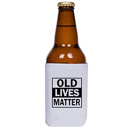 Old Lives Matter Funny Can Cooler