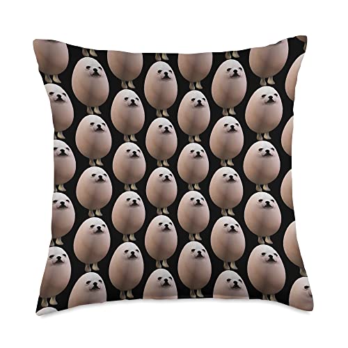 Eggdog Throw Pillow, 18x18, Multicolor