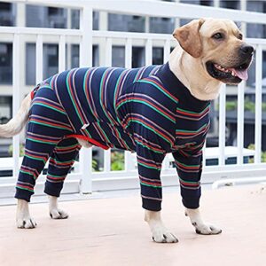 Dog Recovery Suit After Surgery, Anti-Licking Pet Surgical Clothes Abdominal Wounds, Alternative E-Collar Cone, Professional Post-Operative Onesie, Puppy Long Sleeve Pajamas Prevent Shedding Hair