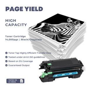 Toner Tap High Yield for Ricoh IM 430fb P501 P501H (14,000pgs) 418446 Compatible Cartridge Replacement