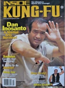 october 2001 inside kung fu magazine dan inosanto sammo hung