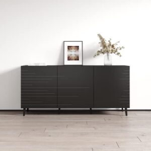 nova 61in sideboard black,nova-side-black