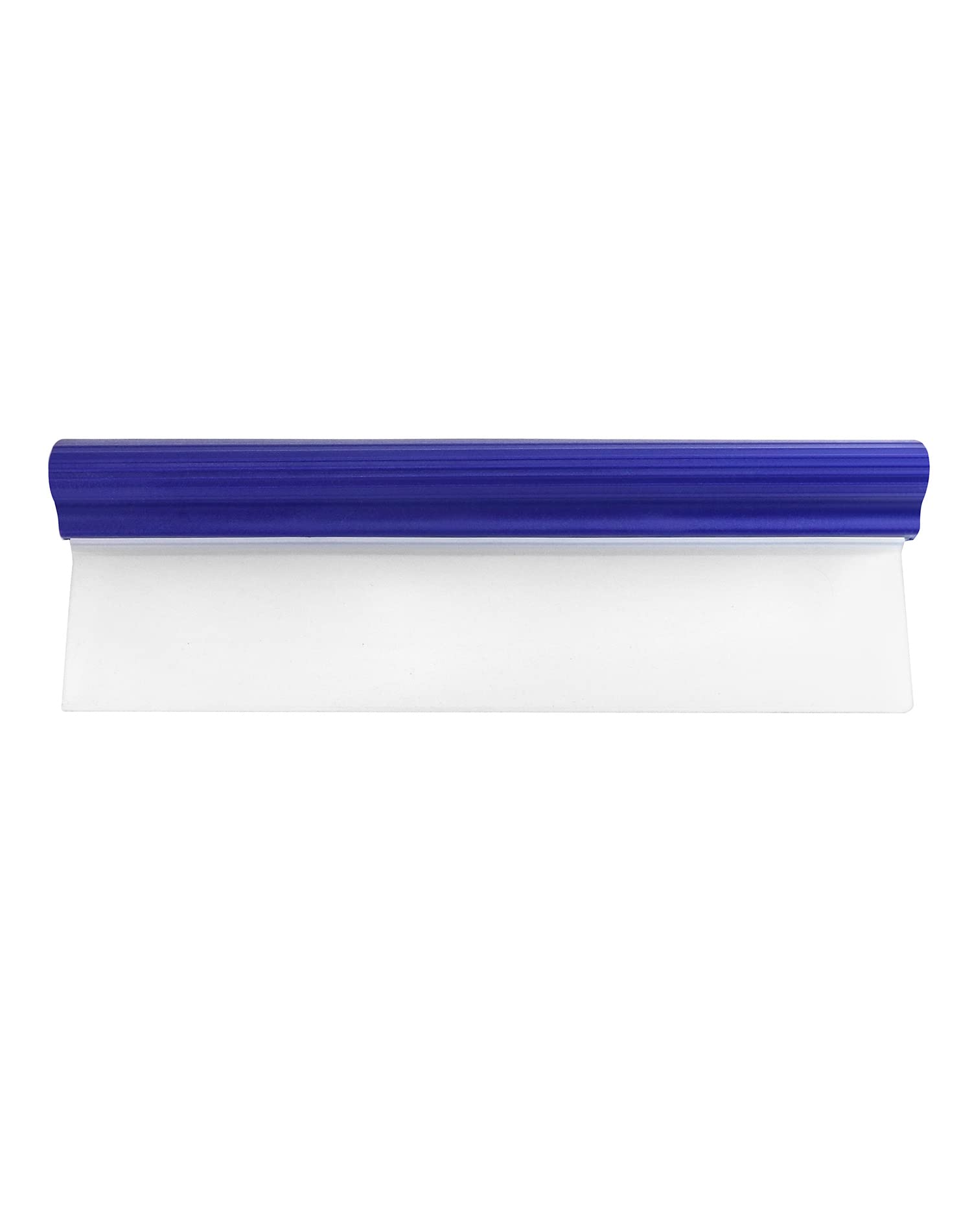 QWORK Water Car Squeegee,12 inch Flexible T-Bar Water Silicone Window Squeegee for Car Or Home Use, Blue