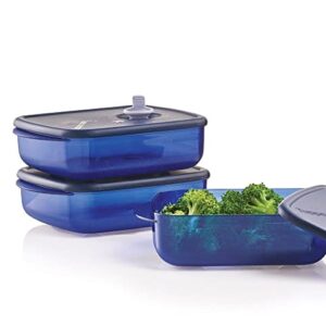 New Tupperware Tupperware Vent N Serve Medium Shallow Set