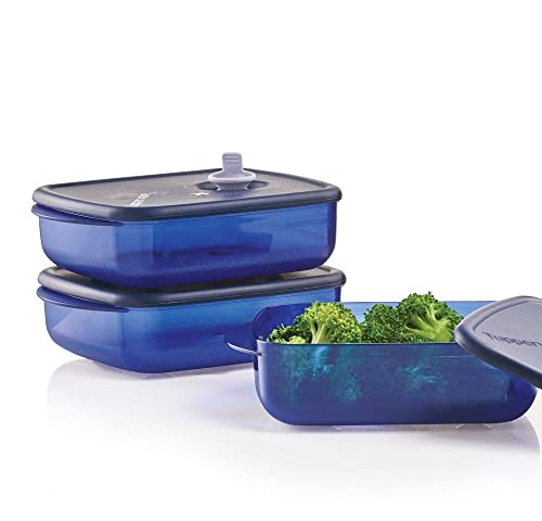 New Tupperware Tupperware Vent N Serve Medium Shallow Set