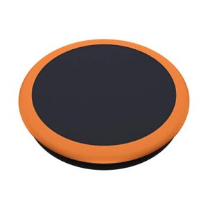 Orange Black Phone Popper PopSockets Swappable PopGrip