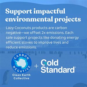 Lazy Coconuts Mouthwash Tablets - Enhanced Flavor - Effervescent with Peppermint, Baking Soda and Thymol - Fluoride Free, Alcohol-Free, Vegan, Eco Friendly Natural Solid Mouthwash Tabs, Great For Kids