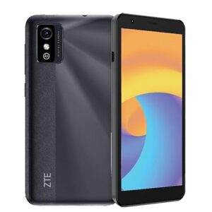 zte blade l9 2021 (32gb, 1gb) 5" 2000mah, dual sim 4g lte gsm factory unlocked, quad-core android 11, smartphone (gsm version, not cdma) latin international version no warranty (grey)