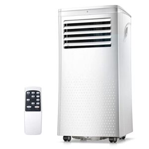 kismile portable air conditioners 8,000 btu,cooling, dehumidifier & fan 3-in-1,air conditioner portable with remote control, quiet ac unit for room/office