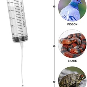 PDZZZD Bird Feeding Syringe Baby Bird Formula Feeding Tube