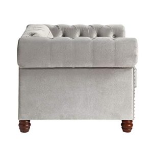 Lexicon Anise Living Room Sofa, Gray