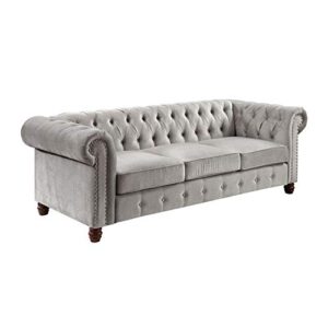 Lexicon Anise Living Room Sofa, Gray