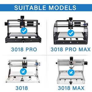 Titoe CNC 3018 Engraver Upgrade Kit Upgrade 3018 to 3040 for X-Axis Upgrade & Y-Axis Extension