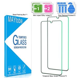 MAYtobe [2 Pack] Designed For Samsung Galaxy A13 5G Screen Protector Tempered Glass, Case Friendly, Bubble Free, Easy to Install