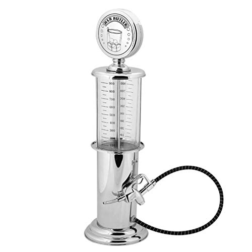 1000cc Mini Alcohol Dispenser, Single Gun Beer Dispenser Keg Party Pump for Beer Juice Picnic Pump with Black Beer Faucet Alcohol Liquid Soft Drink Dispenser Kit