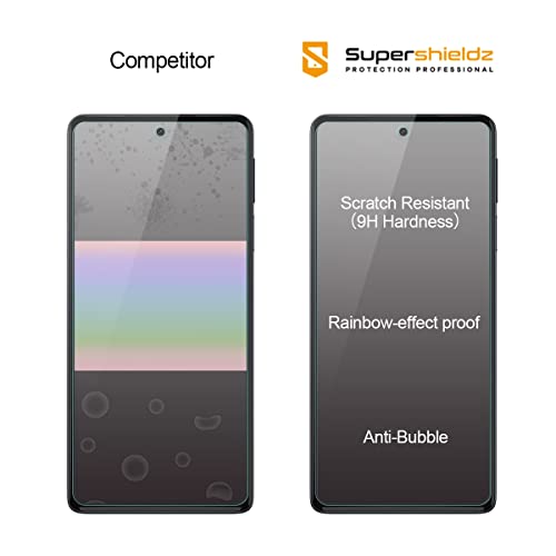 Supershieldz (2 Pack) Designed for Motorola Edge+ / Plus (2022 Model Only) and Motorola Edge+ / Plus 5G UW Tempered Glass Screen Protector, Anti Scratch, Bubble Free