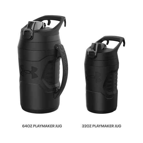 Under Armour Playmaker Sport Jug, Water Bottle with Handle, Foam Insulated & Leak Resistant, 32 oz