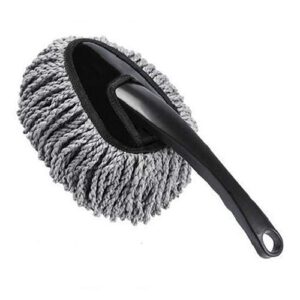 pulabo multi-functional microfiber long handle car cleaning brush interior car detail duster car dash duster clean brush dust collector cleaning mop car wash brushes random comfortable an beautiful