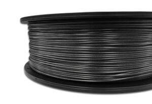 abs 3d filament 1.75mm diameter - no tangle, no clogging & good impact resistance - stellar black 1kg reel