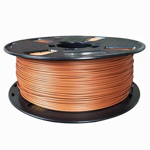 Silk PLA Pro Silk Copper PLA Filament 1.75mm 1KG 3D Printer Filament 3D Printing Materials Silky Metallic Metal Copper PLA Plus CC3D Silk Filament