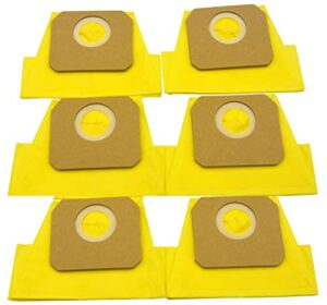 kenshire 6 pack car filter bag compatible for honda odyssey car vacuum bags part 2940380 & 84909-tk8-a01 with built in car vacuum cleaner replacement for honda bags