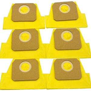 KENSHIRE 6 pack car filter bag compatible for Honda Odyssey car vacuum bags part 2940380 & 84909-TK8-A01 with built in car vacuum cleaner replacement for Honda bags