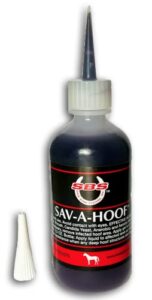 sav-a-hoof gel ii by sbs equine, hoof treatment, long - lasting time release formula, no messy waste or run-off (4 oz)