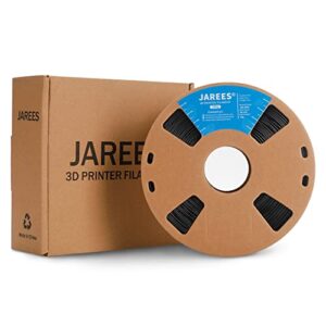 jarees tpu 3d filament 1.75mm,black tpu 3d printer filament dimensional accuracy +/- 0.02 mm,1kg (2.2lbs) spool,fit most fdm printers