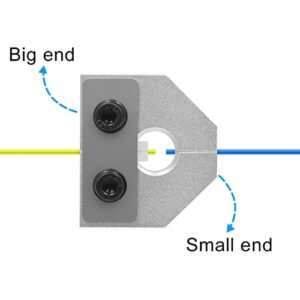 IdeaFormer Filament Welder Connector,Filament Joiner,Connecting Broken 3D Printer Filament,Filament Sensor,3D Printer Tool for Most Kind of 1.75mm Filament,3D Printer Accessories(Black) (Silver)