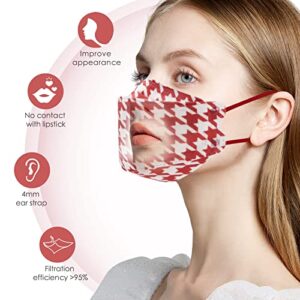 SOOQOO KF94 Mask,60 Pack Disposable Printed Face Mask,Pack of 6(Audlt)