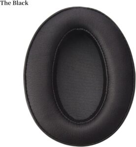 replacement wh-h910n ear pads protein leather earpads cushions cover repair parts compatible with sony wh-h910n wireless noise-canceling over-ear headphones - black