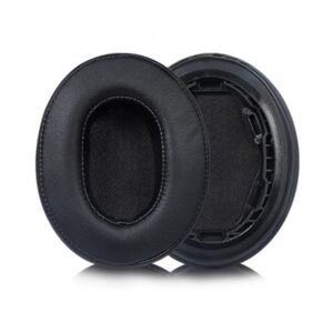 Replacement WH-H910N Ear Pads Protein Leather Earpads Cushions Cover Repair Parts Compatible with Sony WH-H910N Wireless Noise-Canceling Over-Ear Headphones - Black