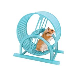 Nicedea Quiet Hamster Exercise Wheel, Silent Spinner Running Wheel for Hamsters, Gerbils, Mice, Small Pet Blue