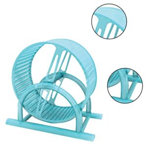 Nicedea Quiet Hamster Exercise Wheel, Silent Spinner Running Wheel for Hamsters, Gerbils, Mice, Small Pet Blue