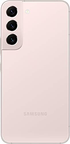 Samsung Galaxy S22 S9010 5G 256GB 8GB RAM Factory Unlocked (GSM Only | No CDMA - not Compatible with Verizon/Sprint) Global Version - Pink Gold