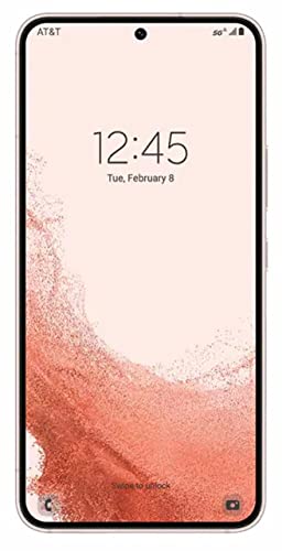 Samsung Galaxy S22 S9010 5G 256GB 8GB RAM Factory Unlocked (GSM Only | No CDMA - not Compatible with Verizon/Sprint) Global Version - Pink Gold