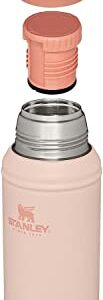 Stanley Classic Vacuum Insulated Wide Mouth Bottle - BPA-Free 18/8 Stainless Steel Thermos for Cold & Hot Beverages - 1.0QT - Limestone