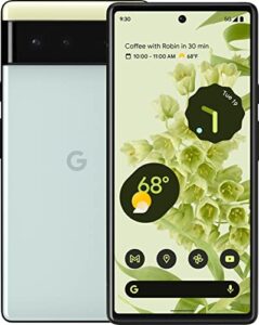 google pixel 6 (5g) 128gb unlocked - sorta seafoam (renewed)