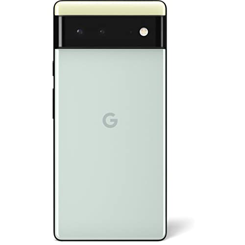 Google Pixel 6 (5G) 128GB Unlocked - Sorta Seafoam (Renewed)