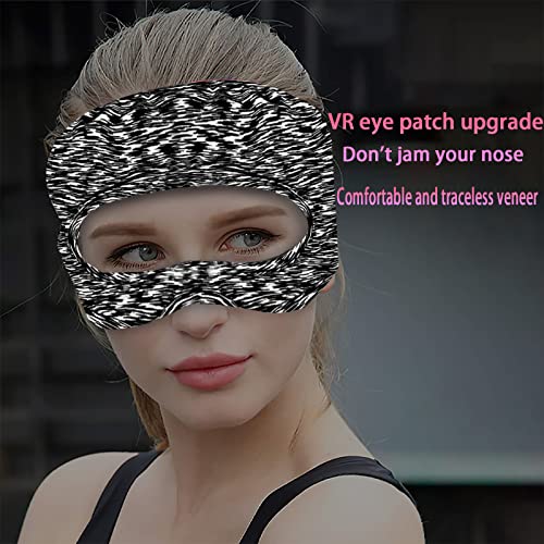 VR Eye Masks Sweat Band VR Face Cover Padding Home Adjustable Sizes for VR Workouts Use with Oculus Quest 2 Oculus Rift Playstation VR (3pcs)