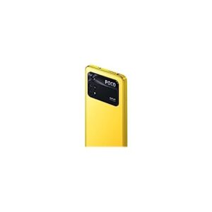 Poco M4 PRO 4G 256GB 8GB RAM Factory Unlocked (GSM Only | No CDMA - not Compatible with Verizon/Sprint) Bundle w/Fast Car Charger - Yellow