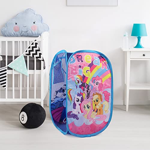 TheAvengers My Little Pony Pop Up Hamper with Durable Carry Handles, 21 H x 13.5 W X 13.5 L