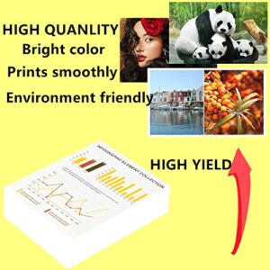 Weizhiya for Canon PG-145 CL-146 Ink Cartridges Pixma iP2810 MG2410 MG2510 MG2910 MG3010 Printer Black and Tri Color Standard