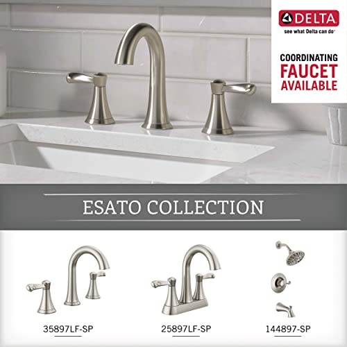 Esato Towel Hook in Spotshield Brushed Nickel