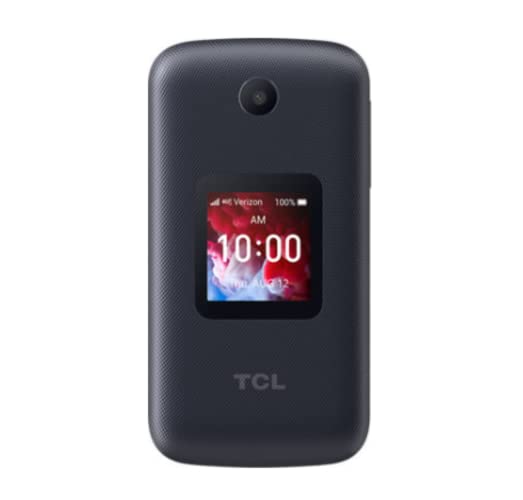 TCL Flip Pro Slate Gray Basic Flip Phone (Verizon) (Renewed)