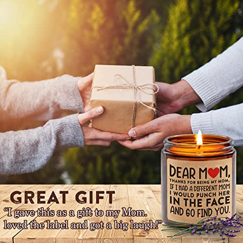 Gifts for Mom from Daughter,Son - - birthday gifts- Mothers Day Gifts for Step Mom,Mother in Law,Elderly Mom - Soy Wax Candles